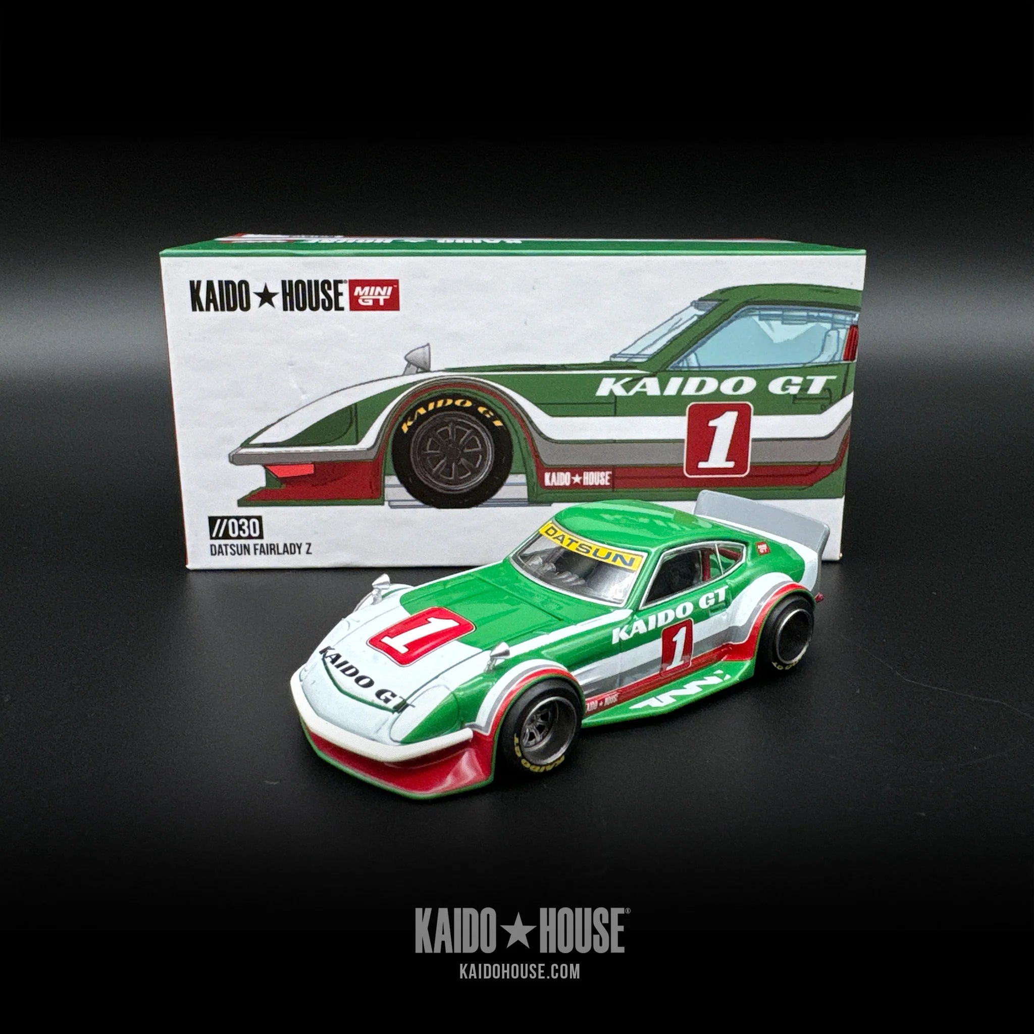 Mini GT x Kaido House No.030 Datsun Kaido Fairlady Z Kaido GT V2 – Import Geek