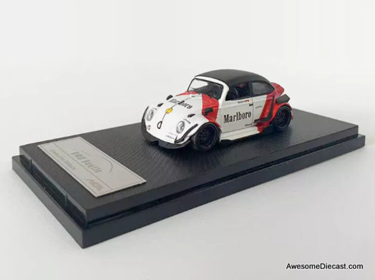 Volkswagen Beetle Convertible RWB: Marlboro Livery 1:64 – Import Geek