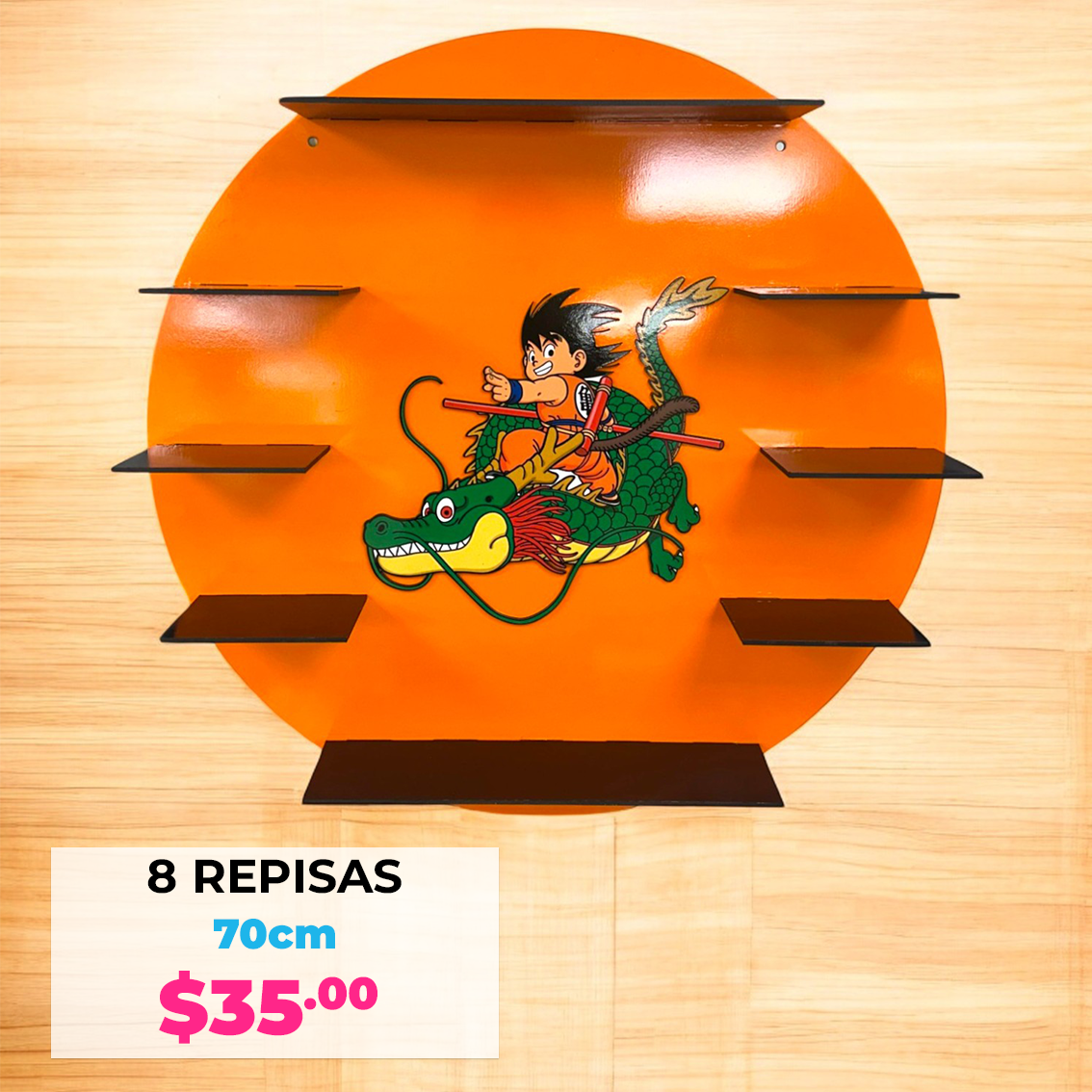 Exhibidor con Repisas – Import Geek